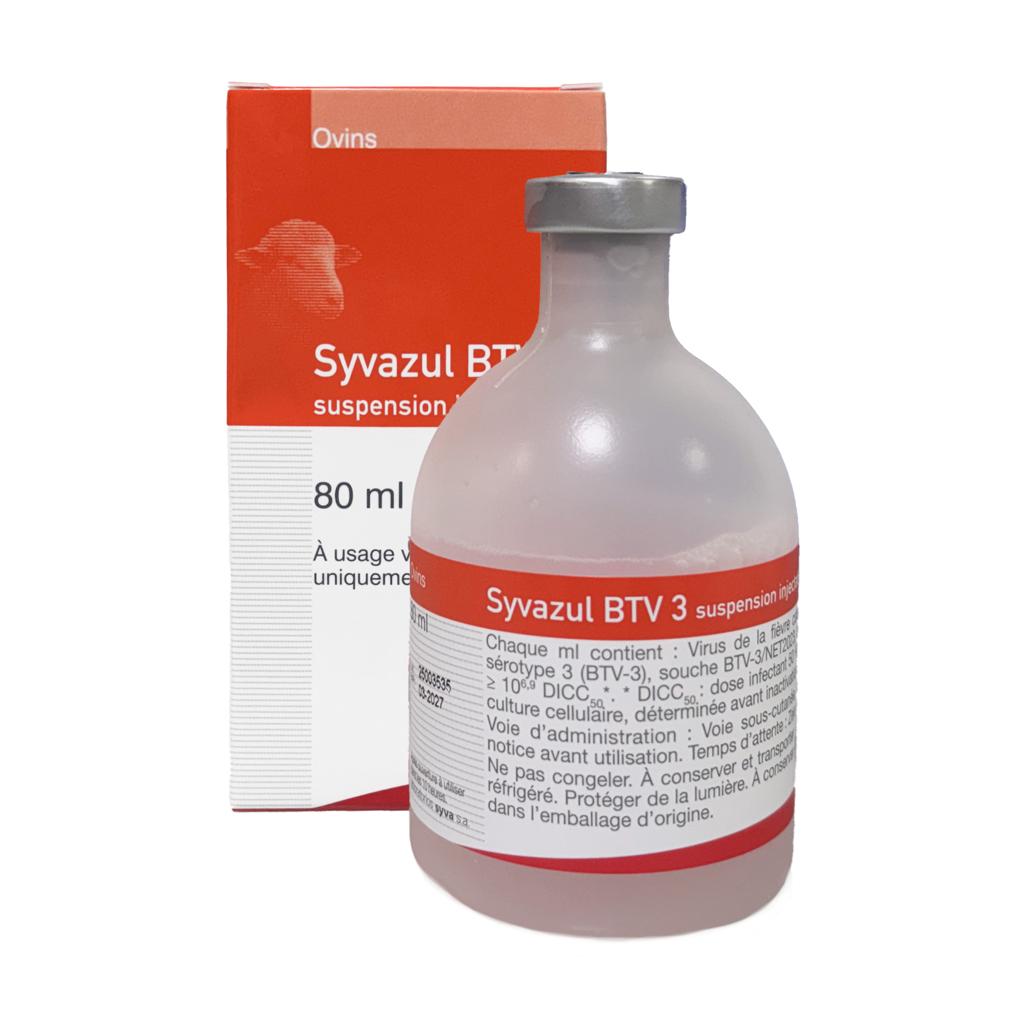 Syvazul BTV-3 suspension injectable pour ovins et bovins - Med'Vet